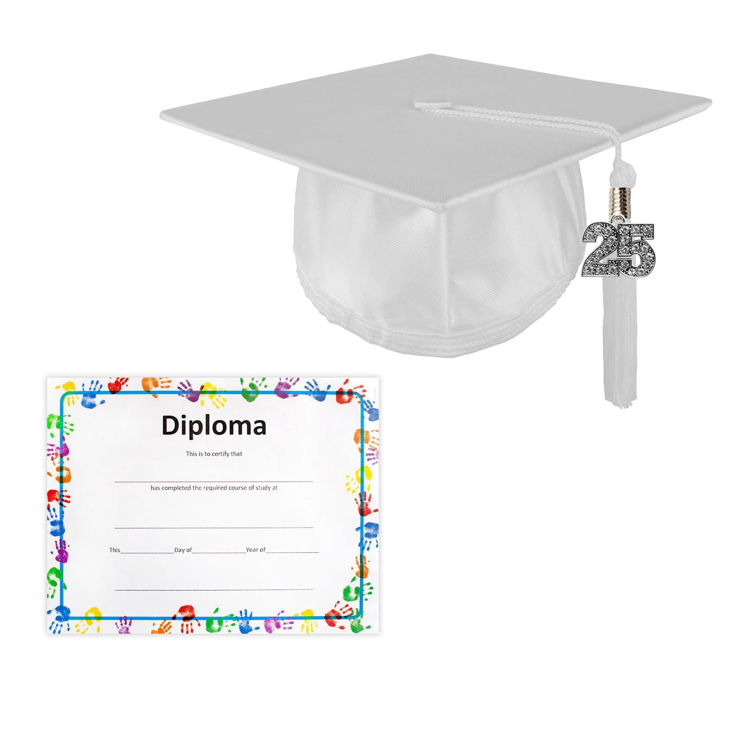 Class Act Graduation Kindergarten Preschool Unisex Shiny Graduation Cap ...