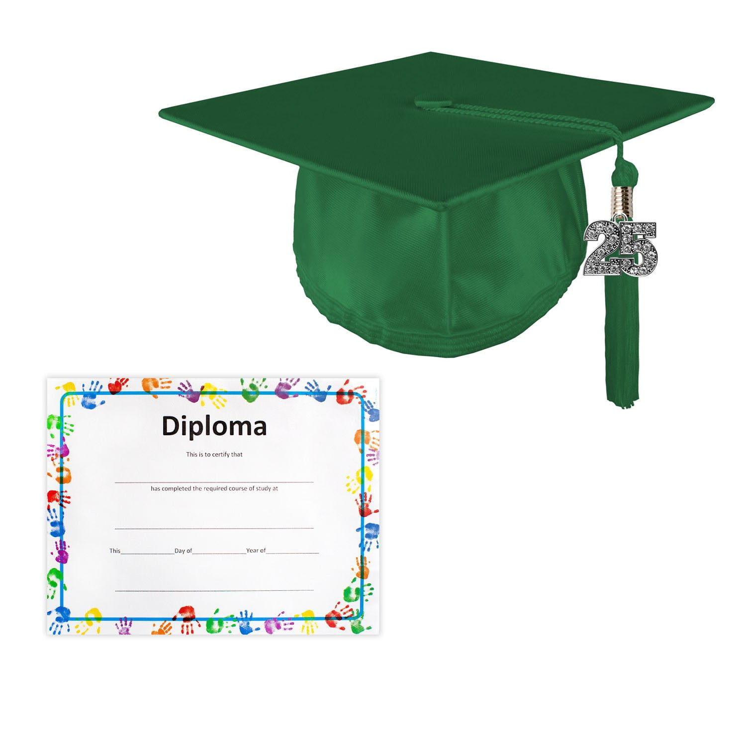 Class Act Graduation Kindergarten Preschool Unisex Shiny Graduation Cap ...