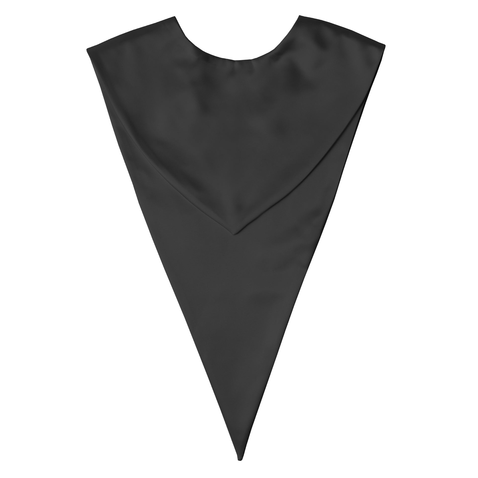 Class Act Graduation Satin Premium Adult V-Stole Solid Color Unisex ...