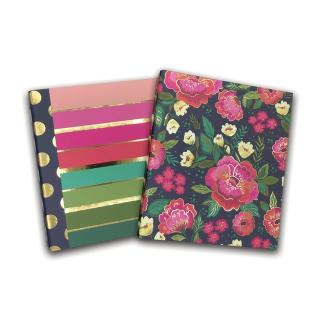 "Class Act Stationery 2-Pack 3-Ring 1.5"" Binders - Gorgeous Flowers ...