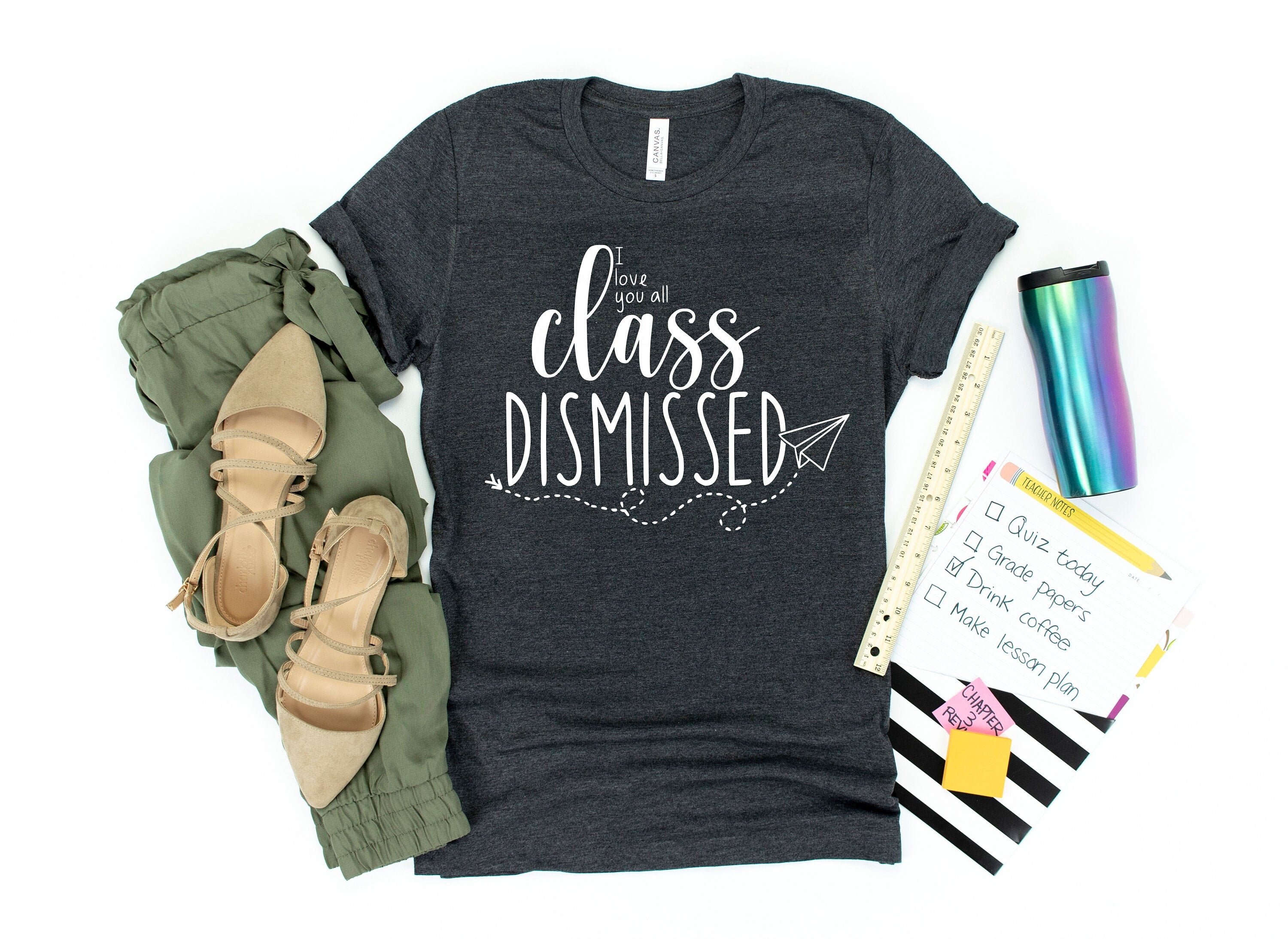 Class Dismissed Shirt, End Of The Year Teacher Shirt, Last Day Of ...