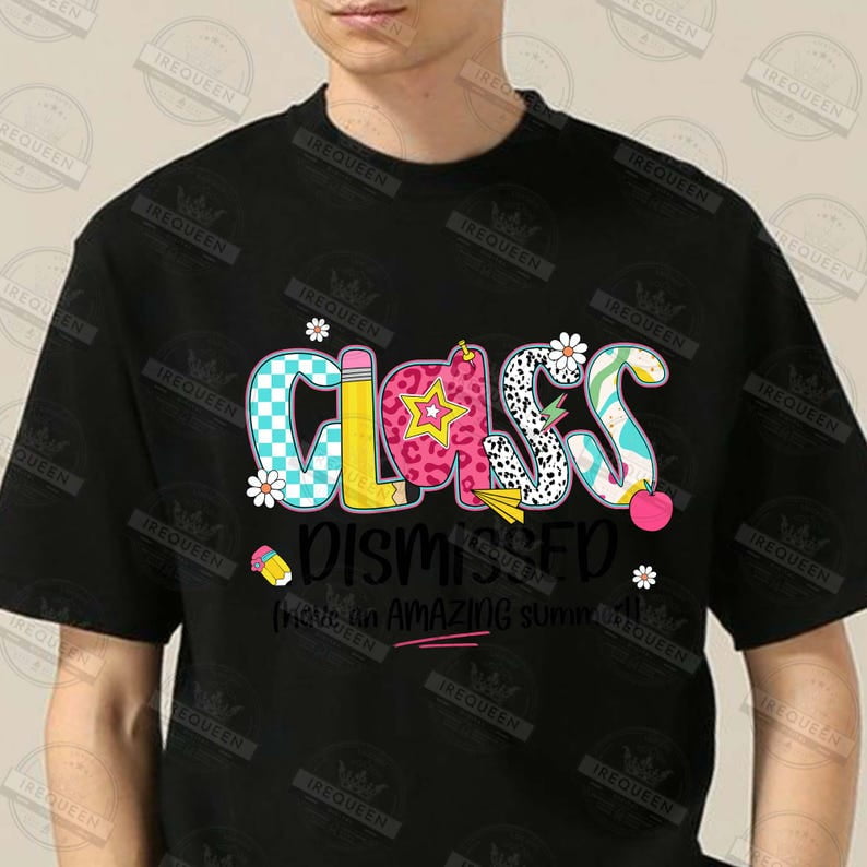 Class Dismissed Shirt, Preppy Teacher Shirt, End of School Year Tee ...