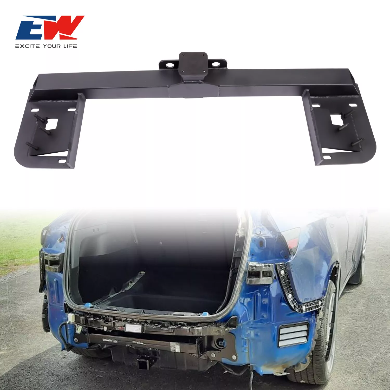 Class III Max-Frame Trailer Hitch Receiver 2" For 2021-2024 Tesla Model ...