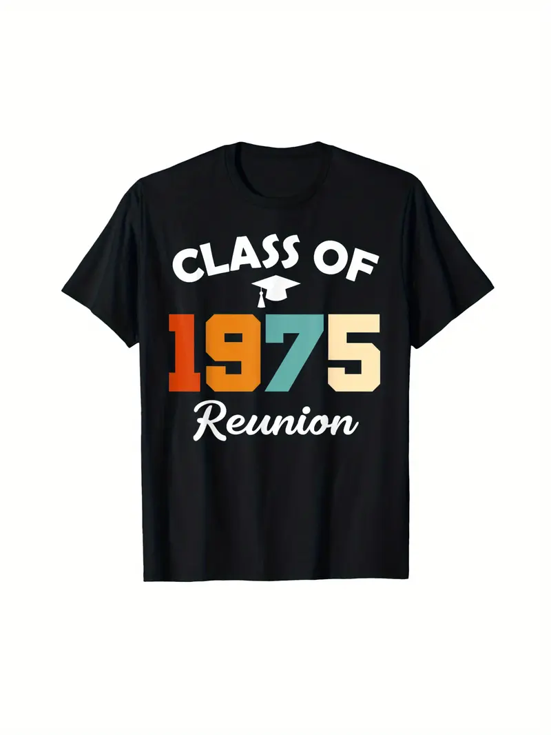 Class Of 1975 High School Party Class Reunion T-Shirt - Walmart.com