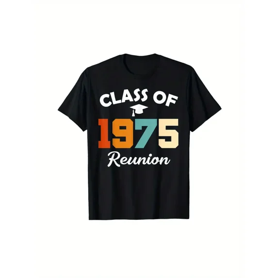 Class Of 1975 High School Party Class Reunion T-Shirt - Walmart.com
