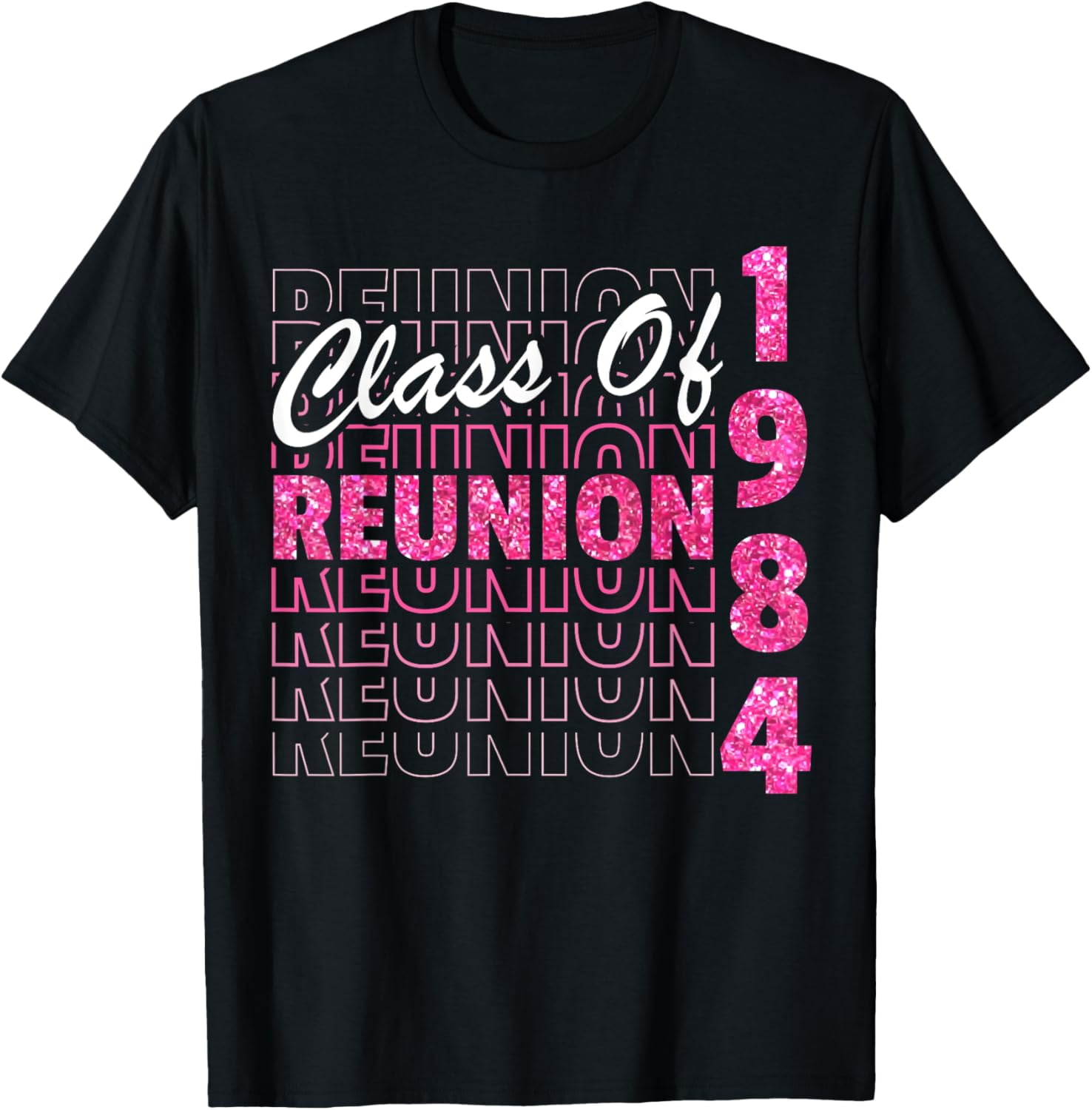 Class Of 1984 Reunion, 84 Graduation Reunion 1984 T-Shirt - Walmart.com