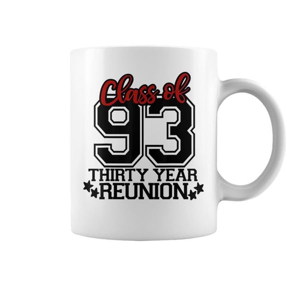 Class Of 1993 Group Reunion30 Year 93 School Spirit Coffee Mugs ...