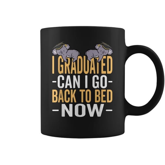 Class Of 2022 I Graduated Can I Go Back To Bed Now Coffee Mu - Walmart.com