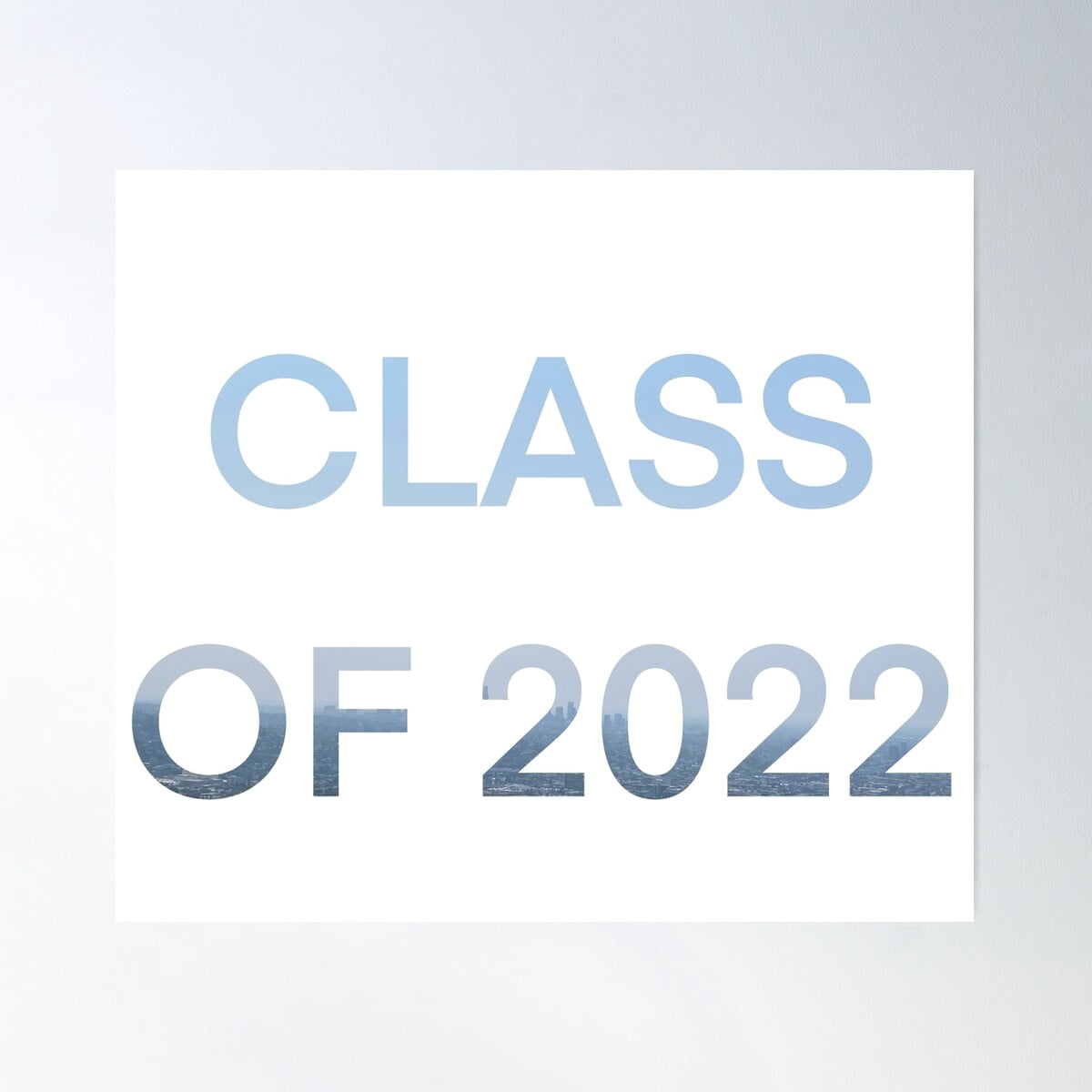 Class Of 2022 Poster Wall Art, Modern Wall Decor For Living Room ...