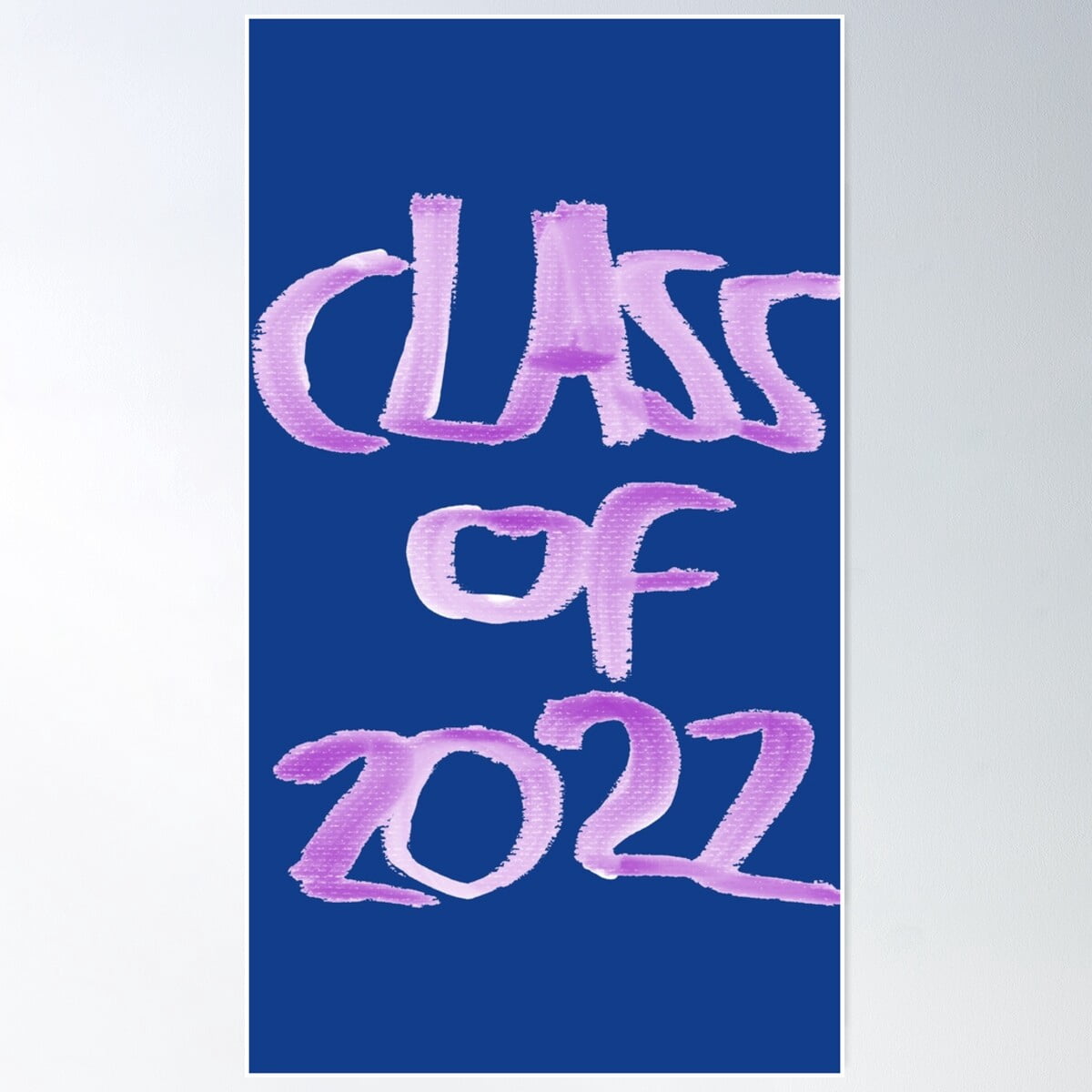 Class Of 2022 Poster Wall Art, Modern Wall Decor For Living Room ...