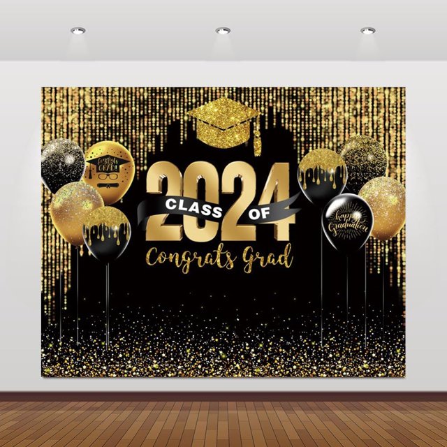 Class Of 2023 Graduation Backdrop Congratulations Graduation Party ...