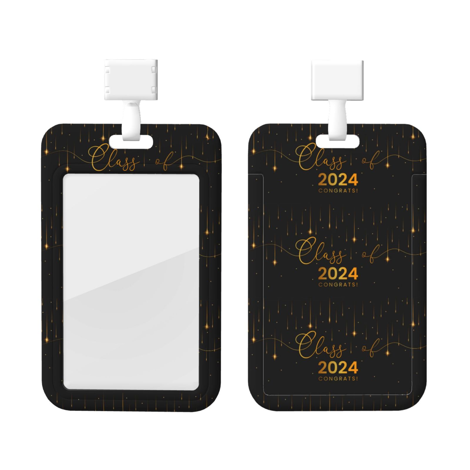 Class Of 2024 Graduation Gifts Id Card Badge With Lanyard,Name Tag ...