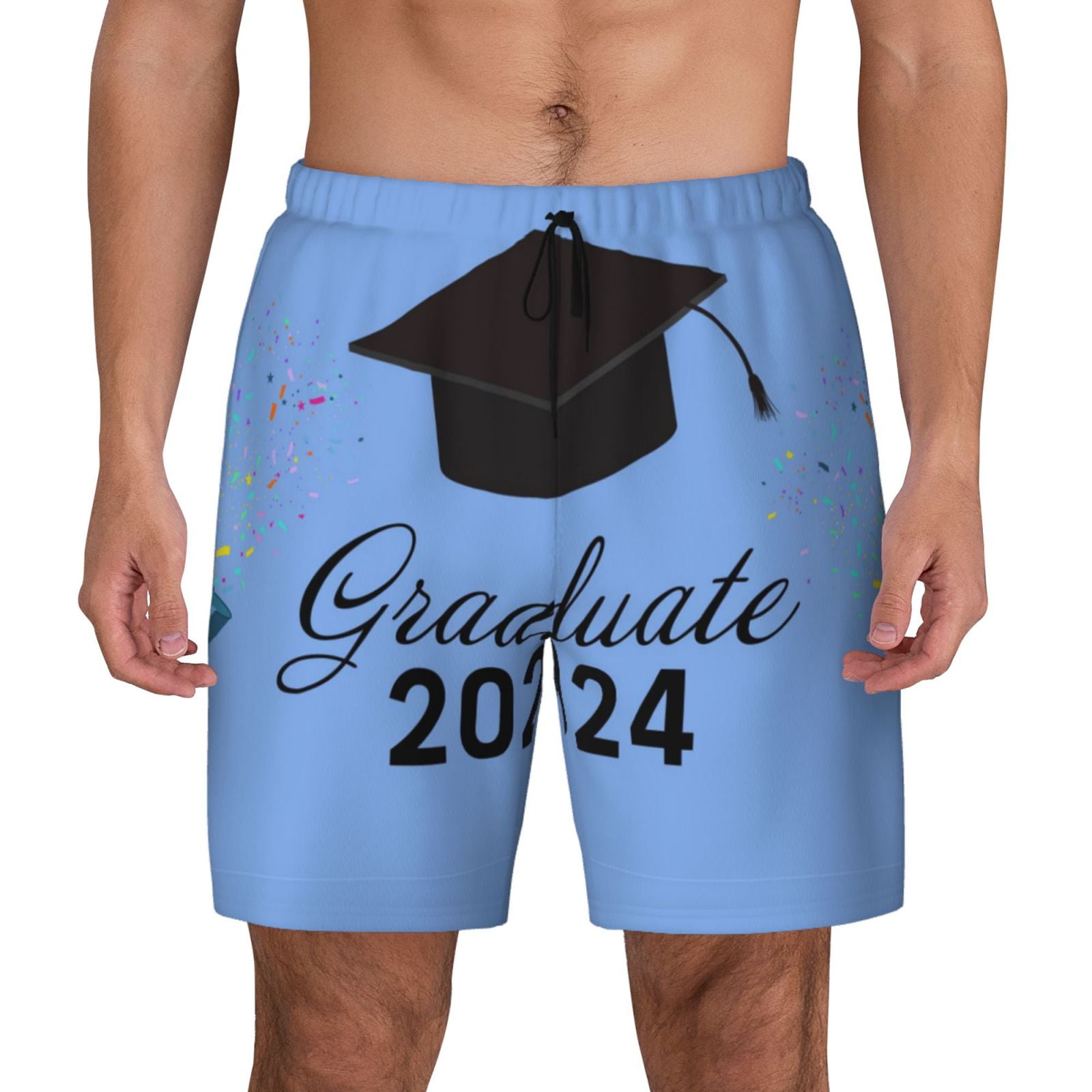 Class Of 2024 Graduation Gifts Mens Swim Trunks With Compression Liner ...