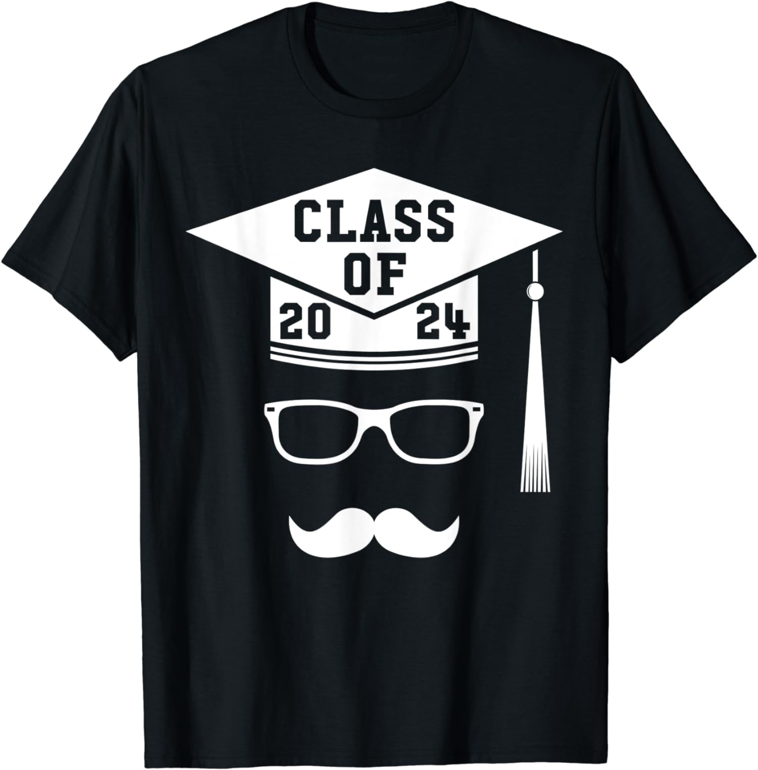 Class Of 2024 Graduation Hipster - School Graduate T-Shirt - Walmart.com
