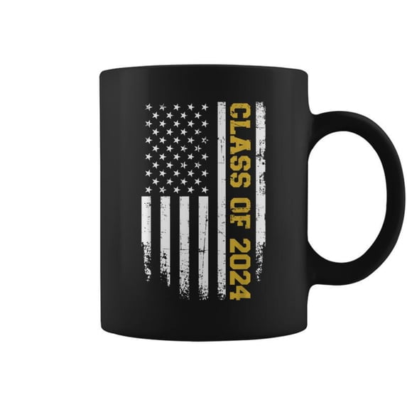 Class Of 2024 Graduation Us Flag Coffee Mugs - Walmart.com