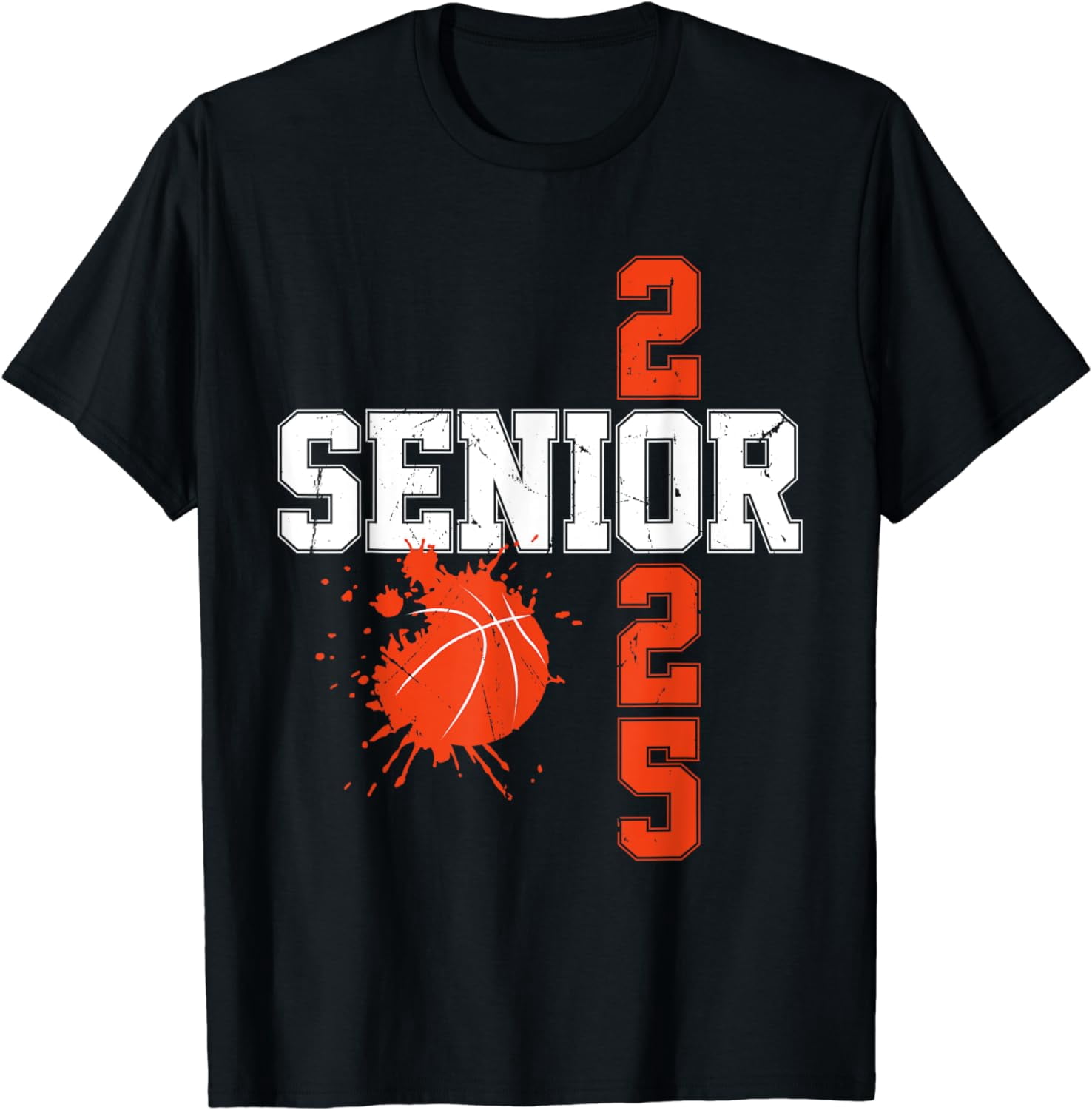 Class Of 2025 Basketball Graduation Class Of 2025 Senior Cotton T-Shirt ...