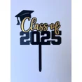 Class Of 2025 Cake Topper,2025Congrats Grad Decorations Party - Walmart.com