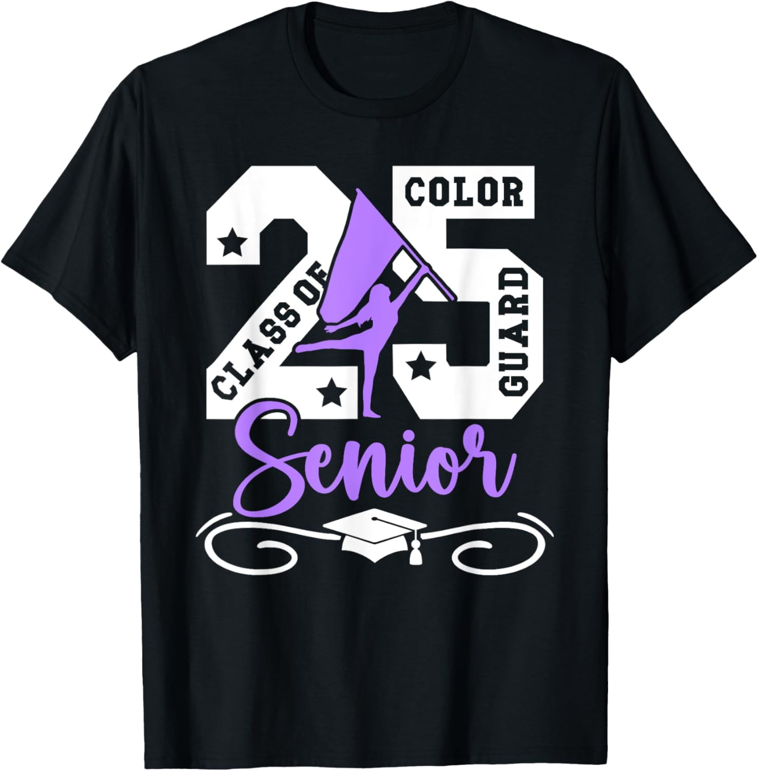 Class Of 2025 Color Guard Senior 2025 Senior Color Guard Funny Creative ...