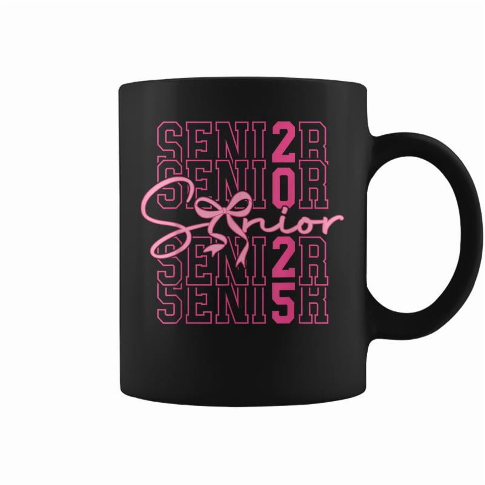 Class Of 2025 Coquette Bow Senior 2025 Graduation Girl Women Coffee ...