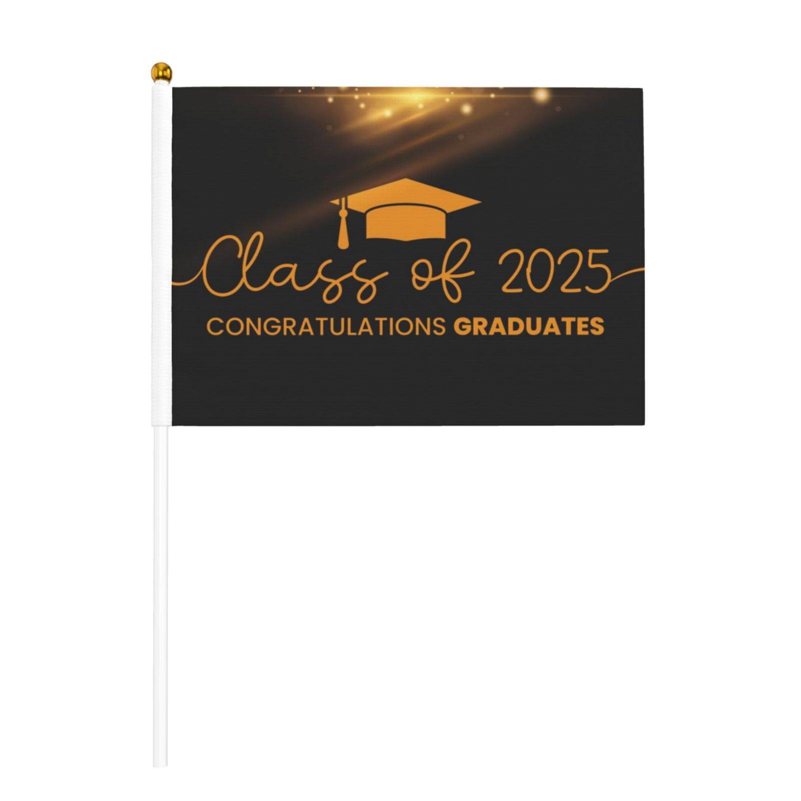 Class Of 2025 Graduation Gifts Flag Small Mini Hand Held Flags Small ...