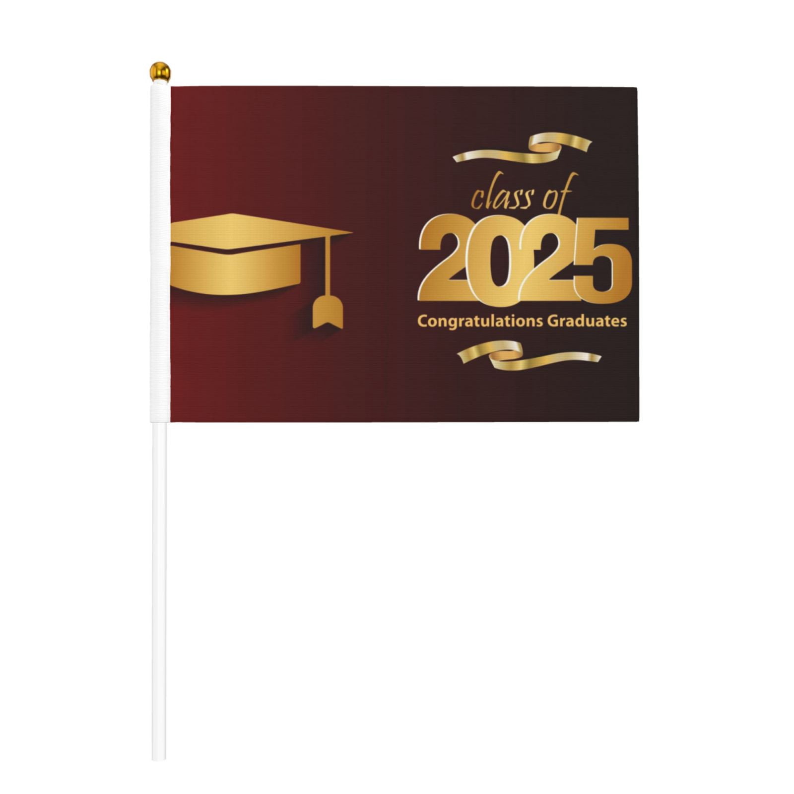 Class Of 2025 Graduation Gifts Flag Small Mini Hand Held Flags Small ...