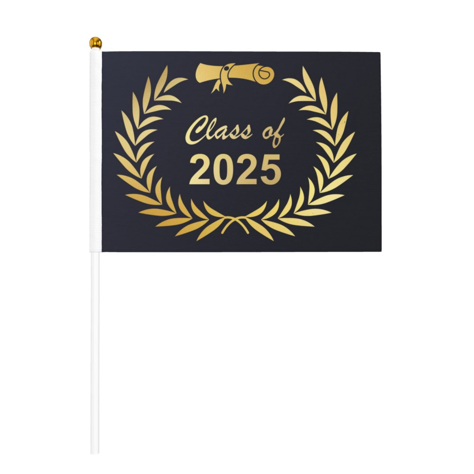Class Of 2025 Graduation Gifts Flag Small Mini Hand Held Flags Small ...