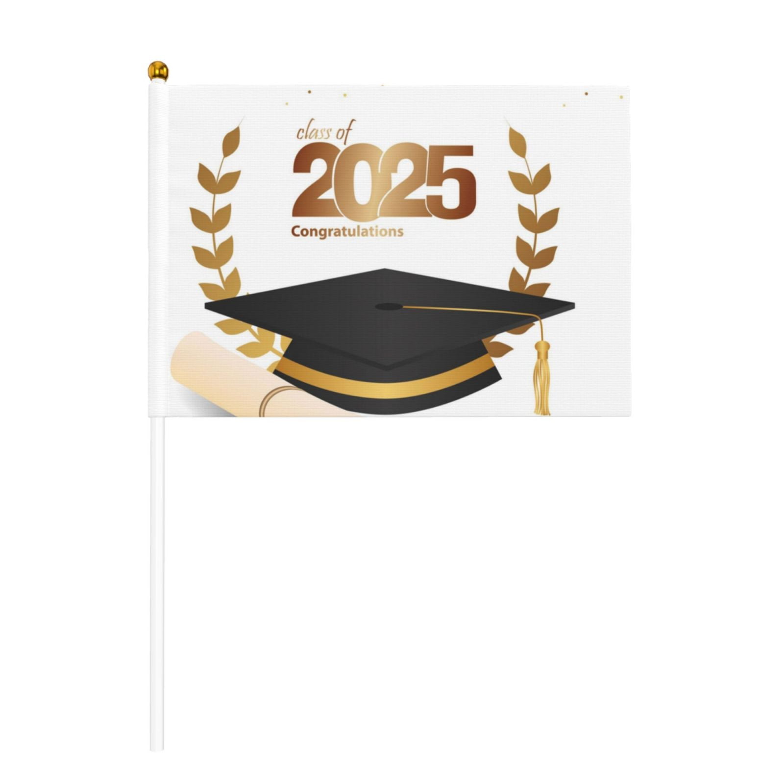 Class Of 2025 Graduation Gifts Flag Small Mini Hand Held Flags Small ...