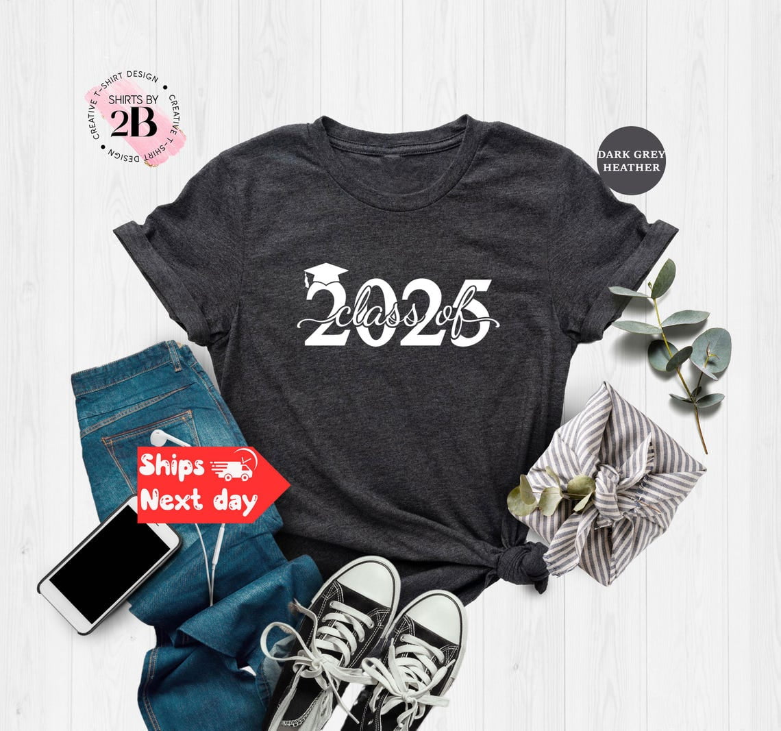 Class Of 2025 Graduation Shirt, Graduation Party Shirt, Class Of 2025 ...