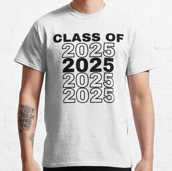 Class Of 2025. Simple Typography 2025 Design for Class Of/ Graduation ...