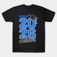 Class Of 2026 Double Exposure Cityscape Art Silhouette Grad Unisex T ...