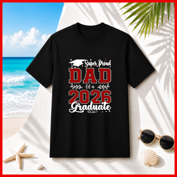 Class Of 2026 Graduate Proud Family Matching Tees Unisex T-Shirt, S-5XL ...