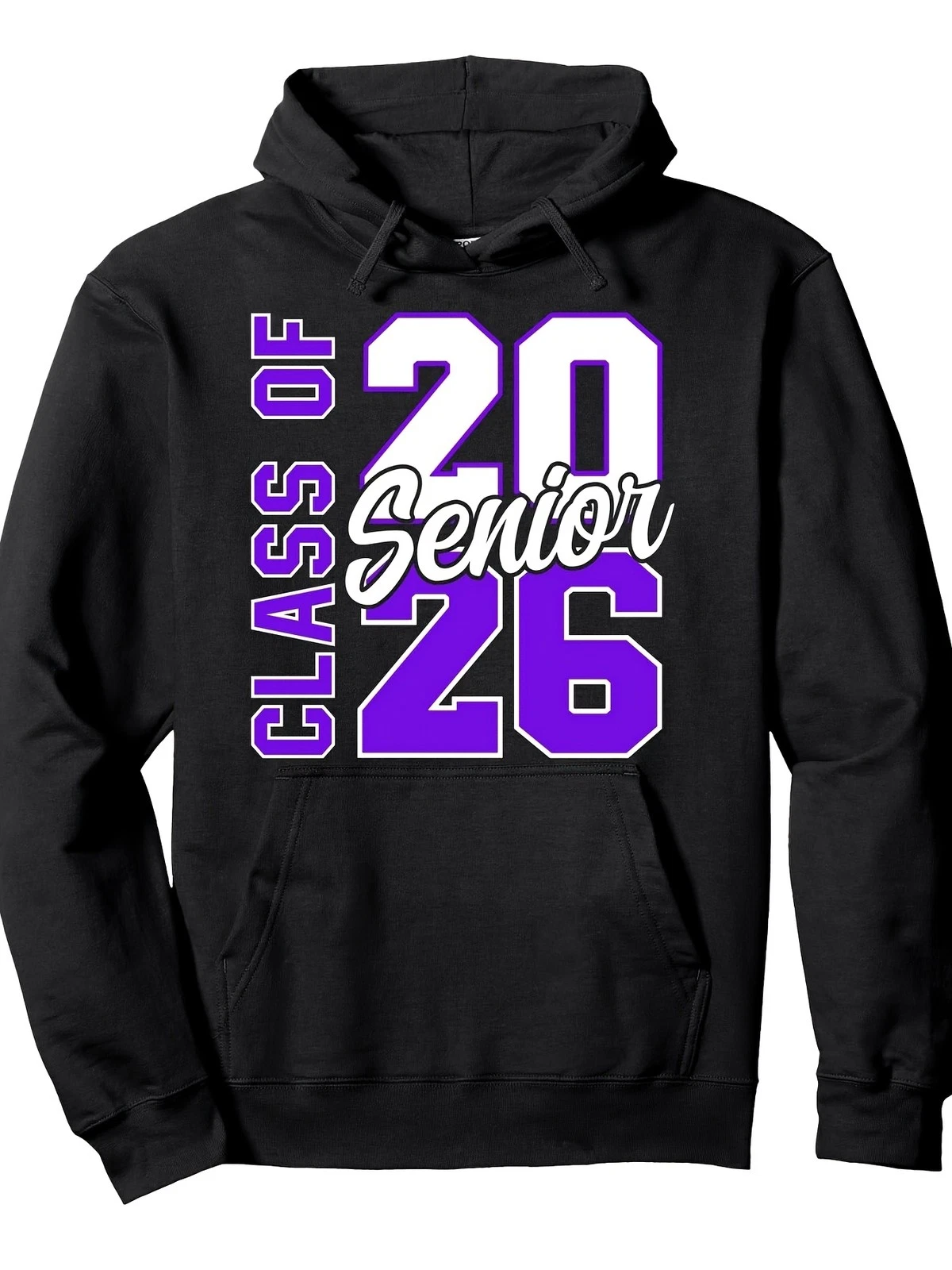 Class Of 2026 Graduation Heavyweight Number Graphic Pullover Warm ...