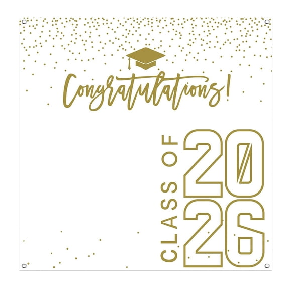 Class Of 2026 Graduation Party Background 6x6ft Large Booth Banner A ...