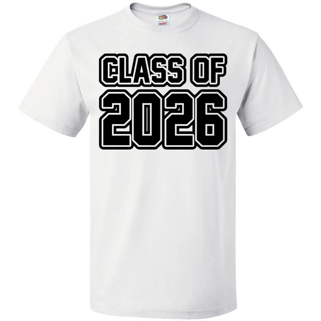 Class Of 2026 T-Shirt Graduation High School Year Senior Student Grad S ...
