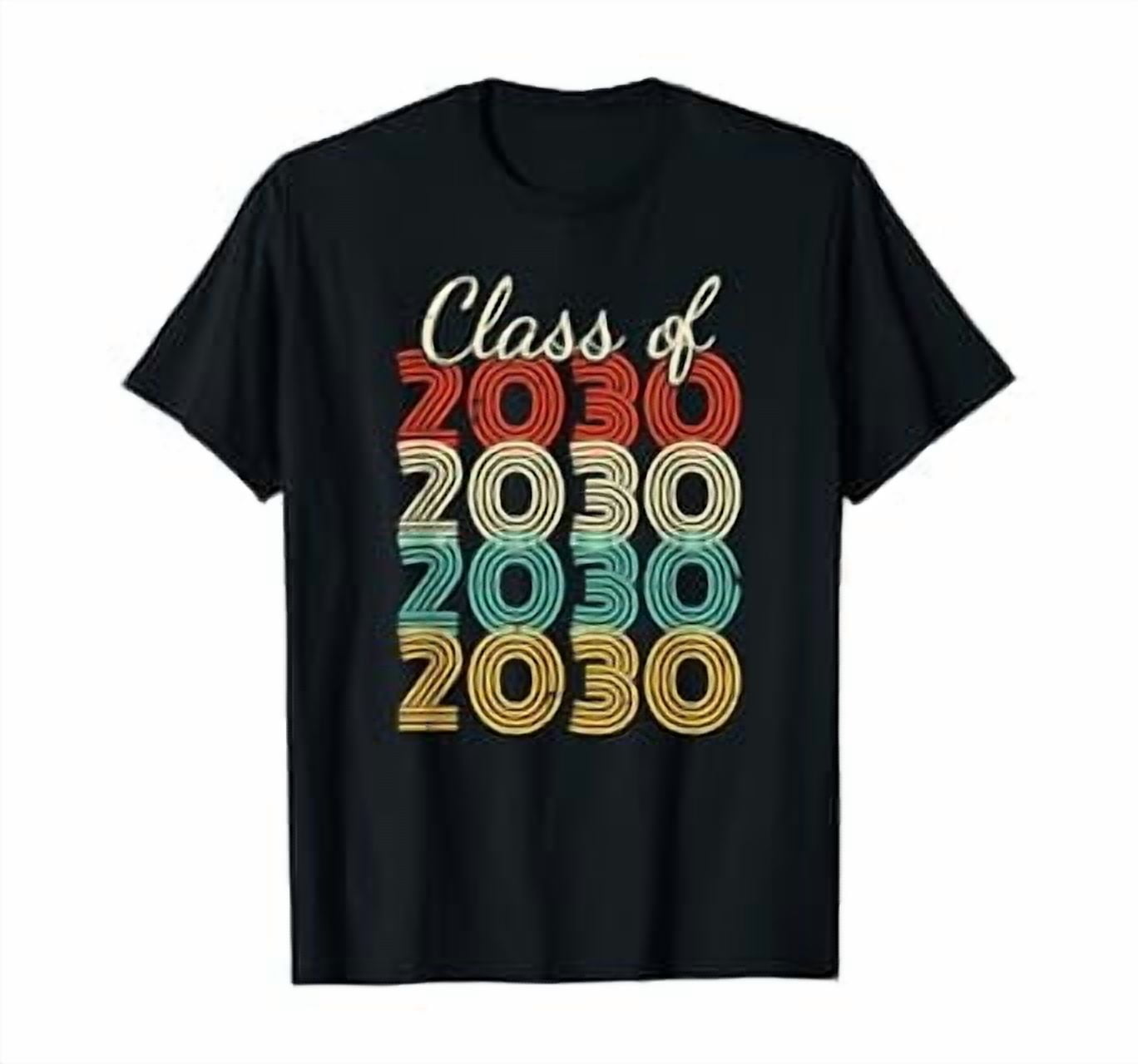 Class Of 2030 Shirt Graduation Gift First Day Of School T-Shirt ...