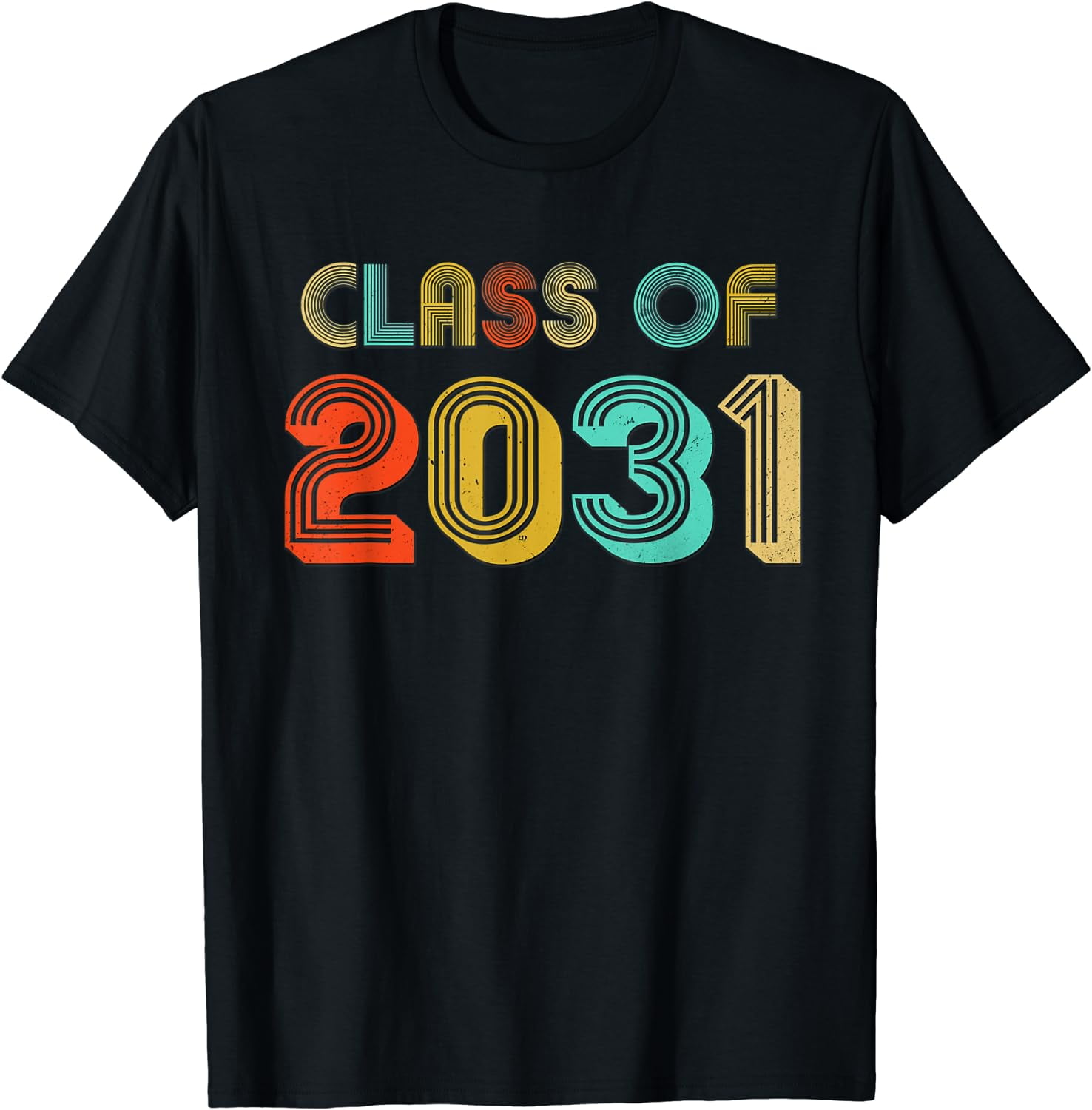 Class Of 2031 Retro Shirt - Walmart.com