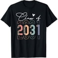Class Of 2031 School College Retro Graduation Vintage Grad T-Shirt All ...