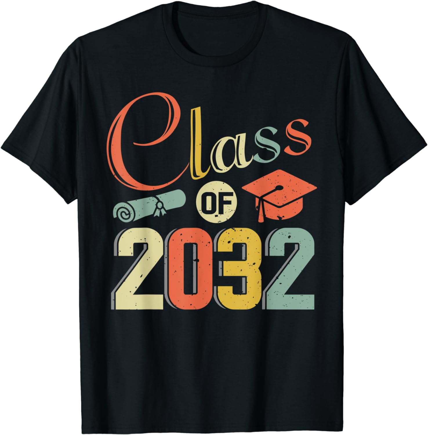 Class Of 2032 Grow With Me Preschool Pre-K T Shirt T-Shirt - Walmart.com