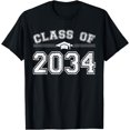 Class Of 2034 Graduate 2034 First Day Of School Grow With Me T-Shirt ...