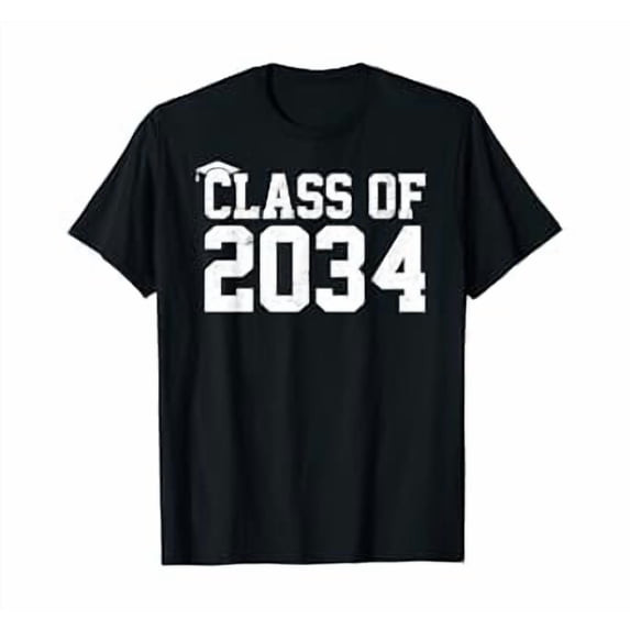 Class Of 2034 Grow Me Graduation First Day Of School T-Shirt - Walmart.com