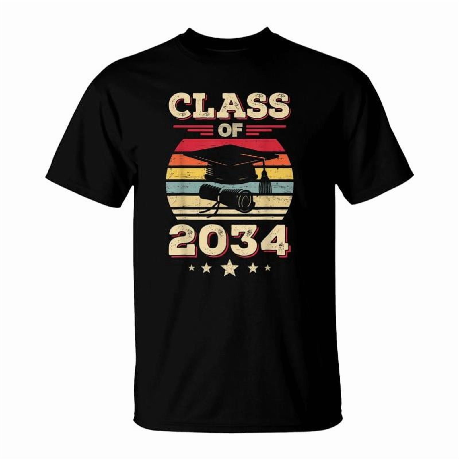 Class Of 2034 Grow With Me Handprint On Back K12 TShirt - Walmart.com