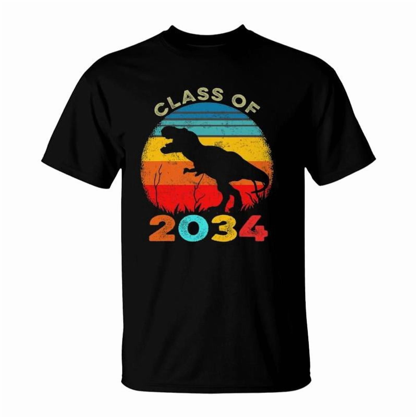 Class Of 2034 PreK Graduate Preschool Graduationrex TShirt - Walmart.com