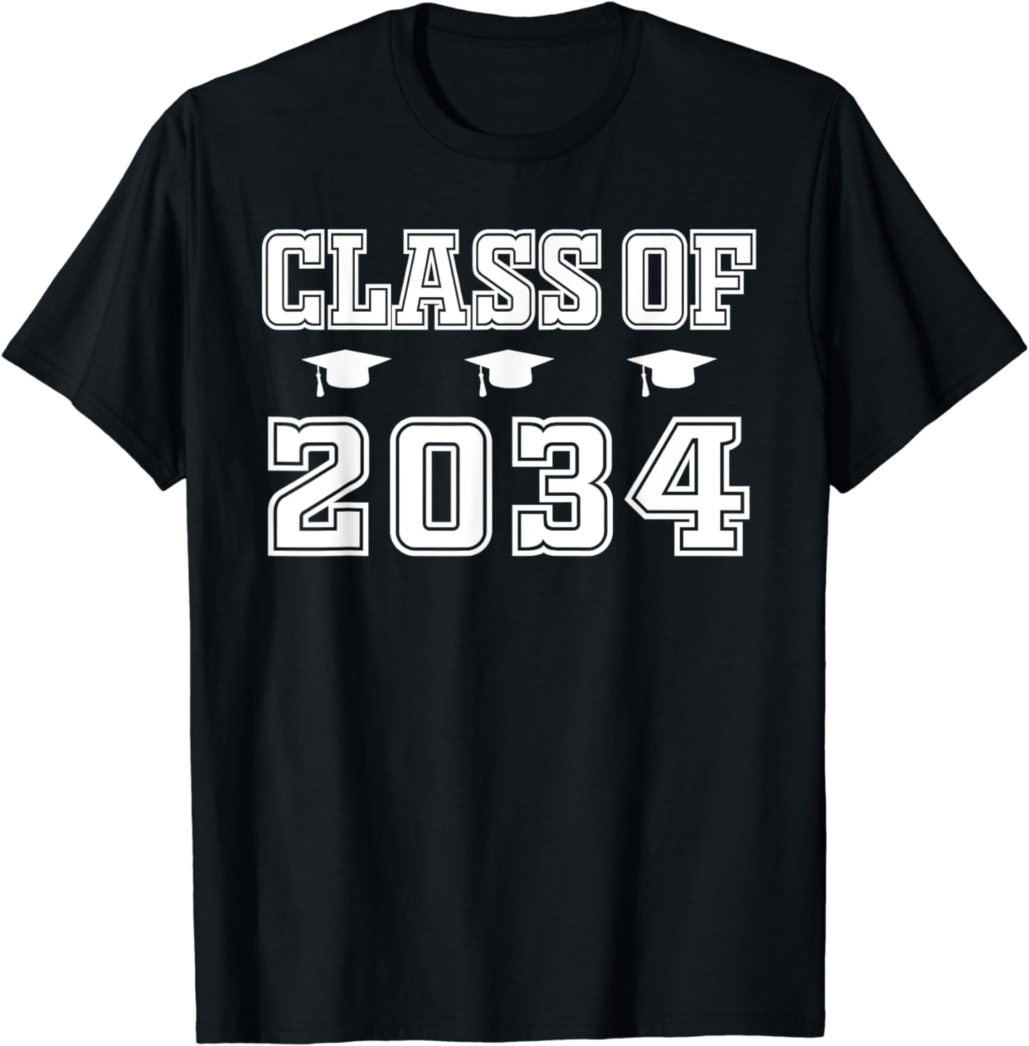 Class Of 2034 School Graduation T-Shirt - Walmart.com