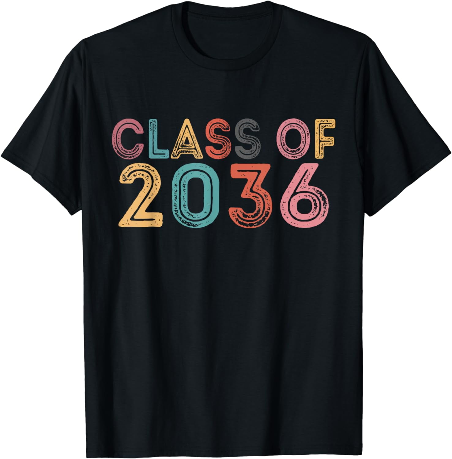 Class Of 2036 Grow With Me Graduation 2036 T-Shirt - Walmart.com