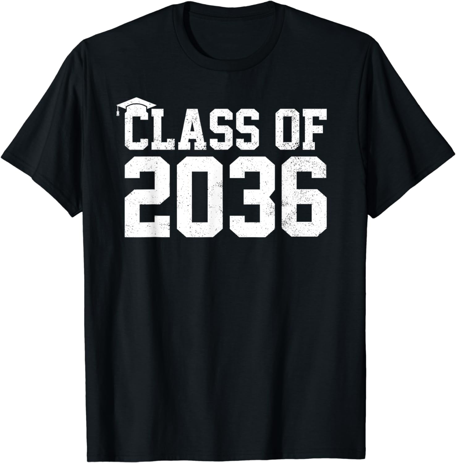 Class Of 2036 Grow With Me Graduation First Day Of School T-Shirt ...