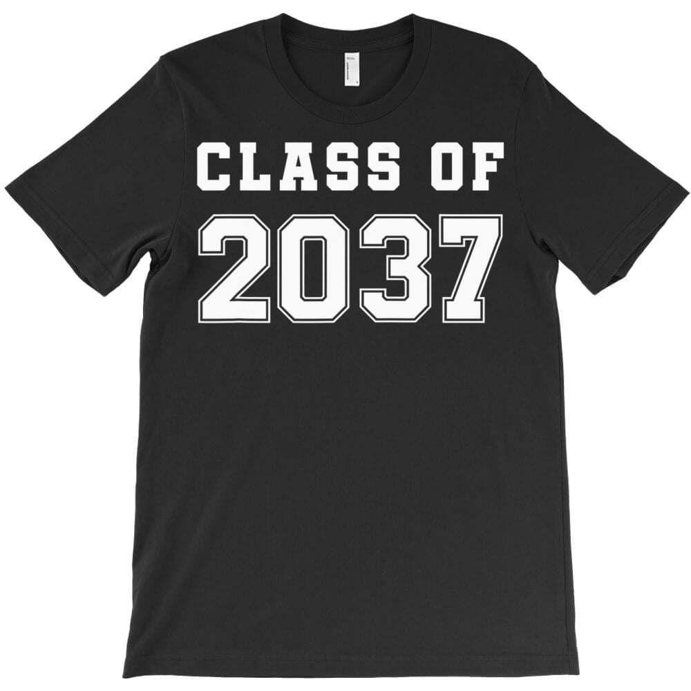 Class Of 2037 Grow With Me Funny First Day Of School Graphic H31747 T ...