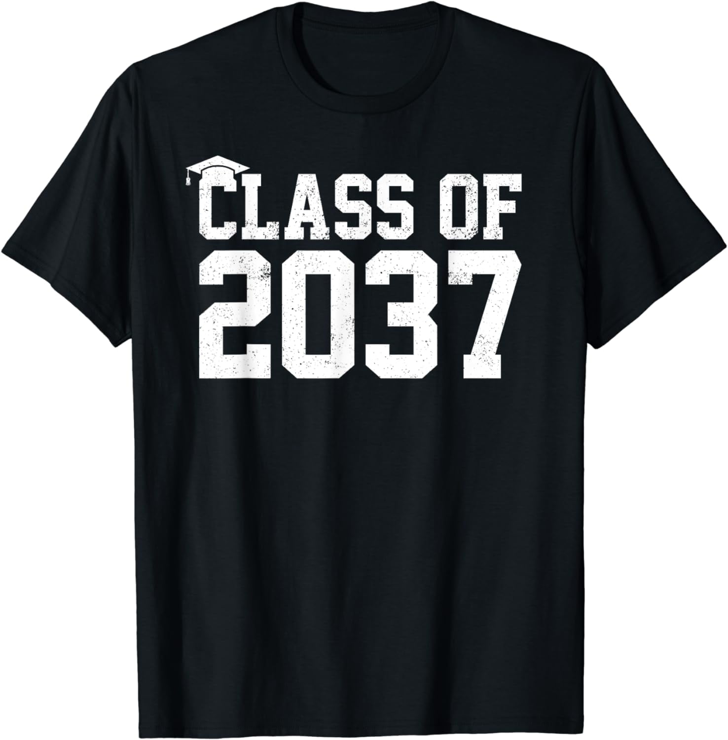 Class Of 2037 Grow With Me Graduation First Day Of School Cotton T ...