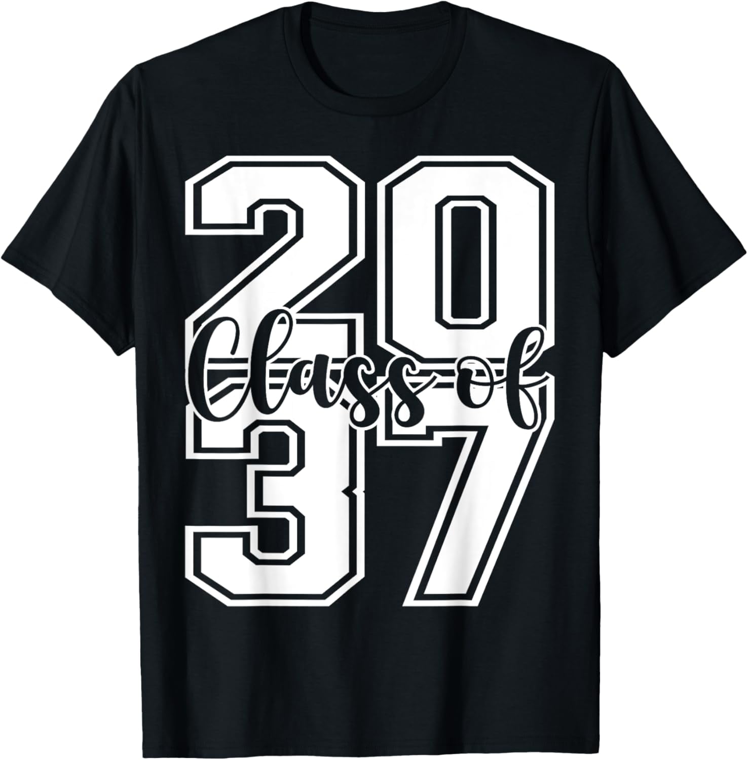 Class Of 2037 Growing Up graduate for Senior 2037 Graduation T-Shirt ...