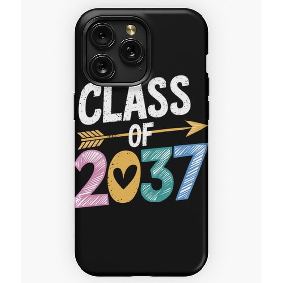 Class Of 2037 School Graduation Year G4421 Phone Case for iPhone17 16 ...