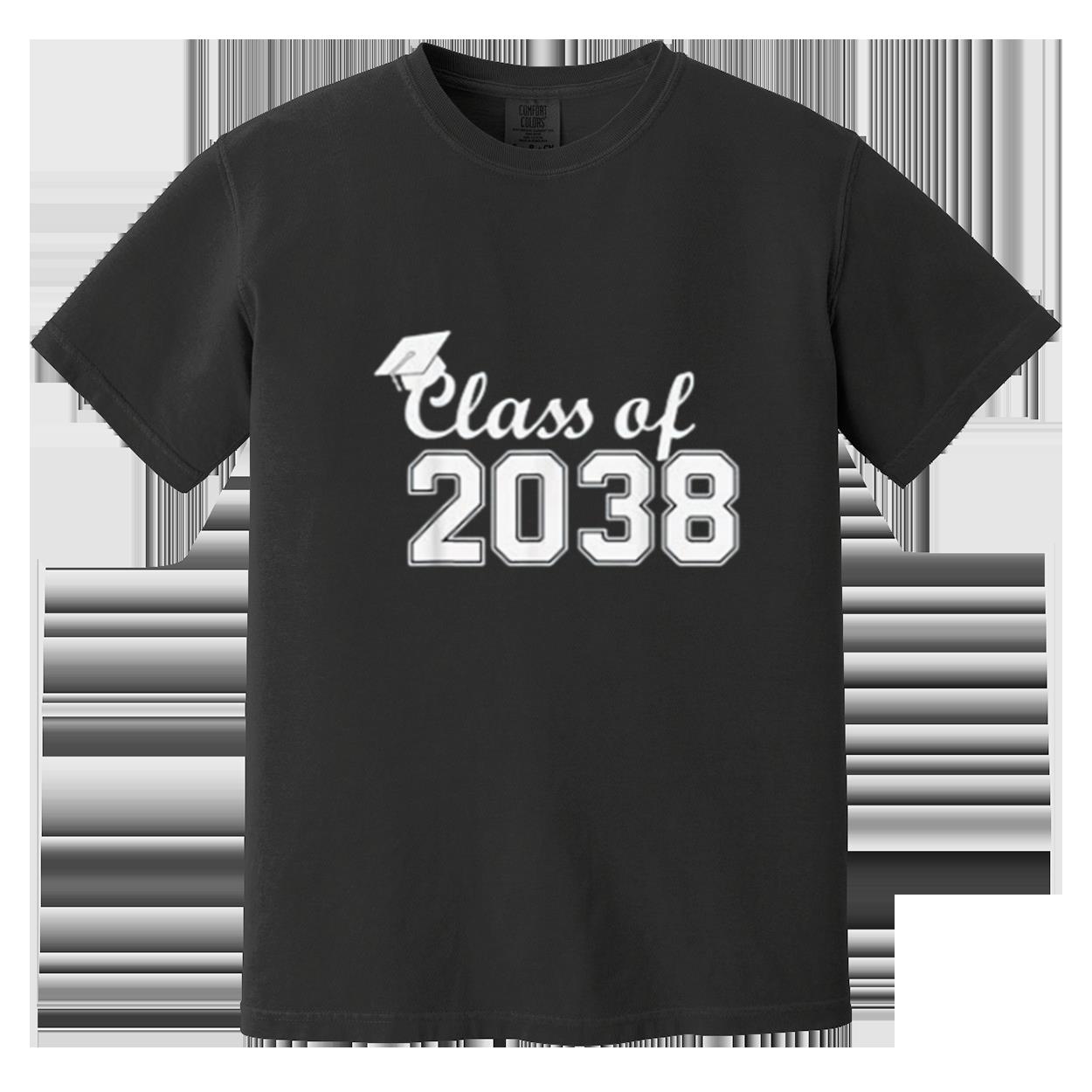 Class Of 2038 Grow With Me Classic School Year Milestone Comfort Color ...